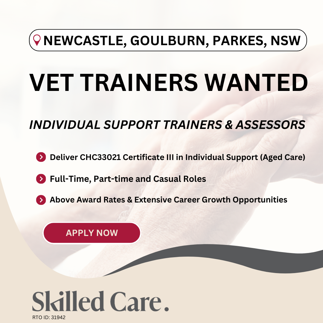 Individual Support Trainer And Assessor Jobs Skilled Care individual-support-trainer-and-assessor-jobs-skilled-care